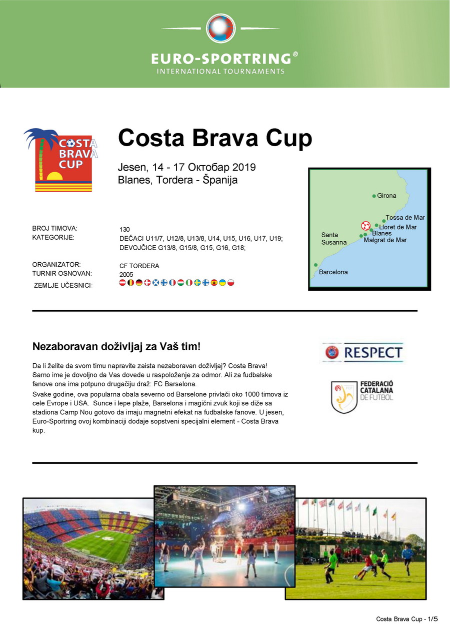 EURO-SPORTRING Turniri